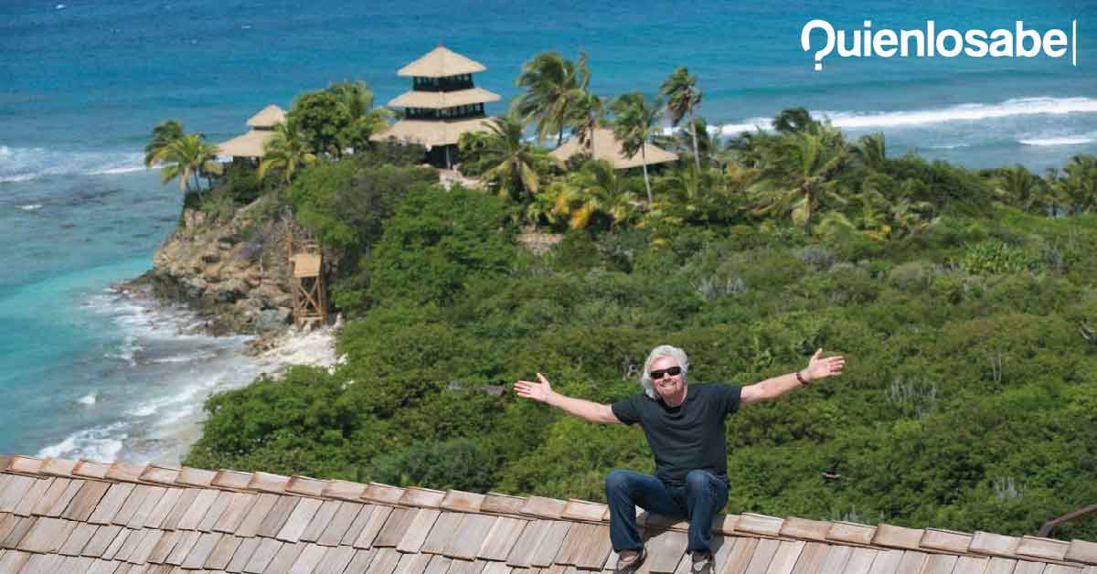 Richard Branson ofrece su isla privada para salvar su aerolínea ...
