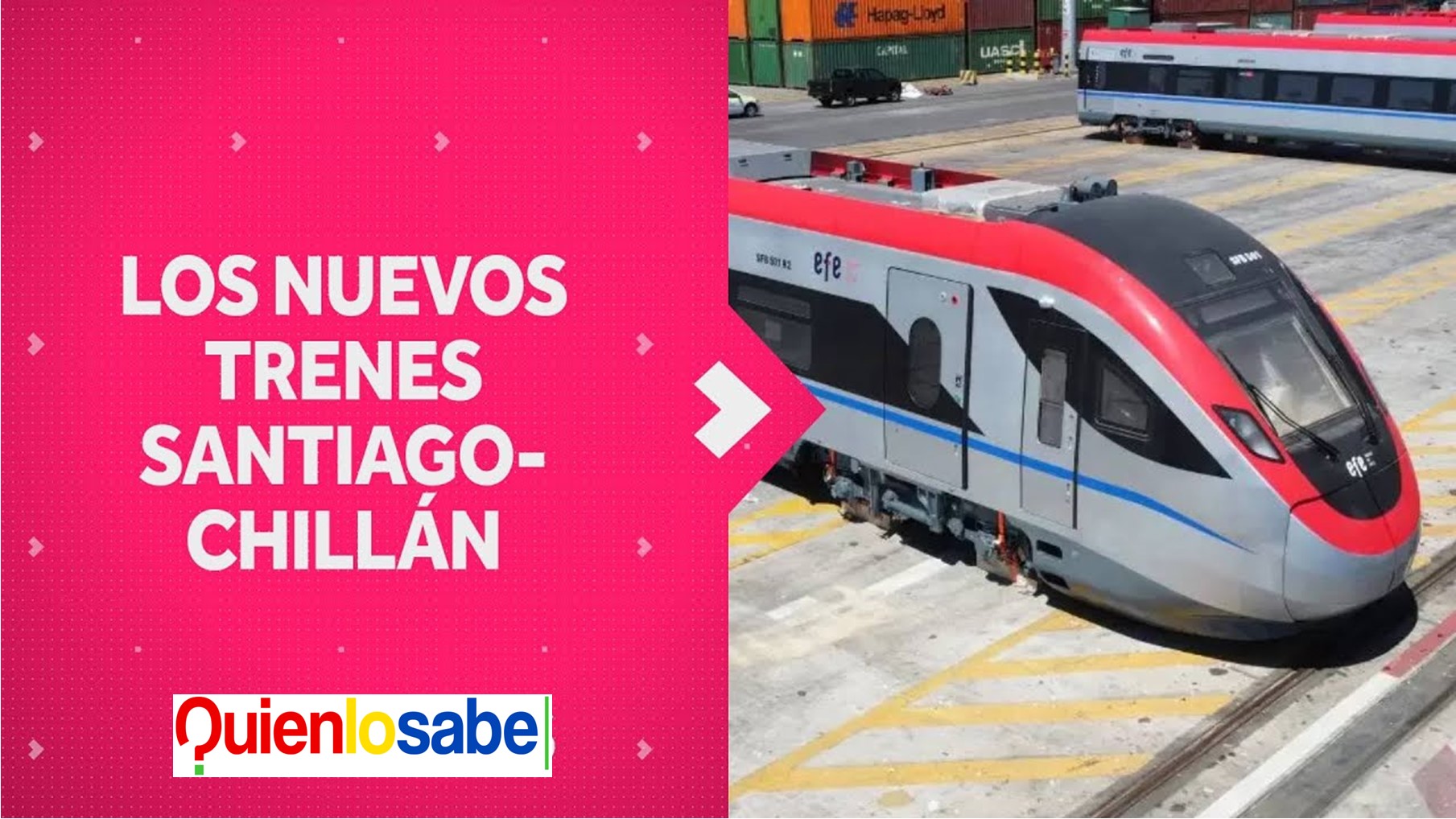 Inauguración de los trenes mas rápidos de Suramérica en Chile. - Quien ...